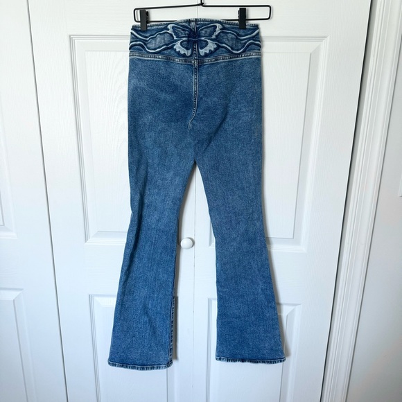 PacSun | Pants & Jumpsuits | Pacsun Y2k Low Rise Butterfly Flare Jeans Sz 26 | Poshmark